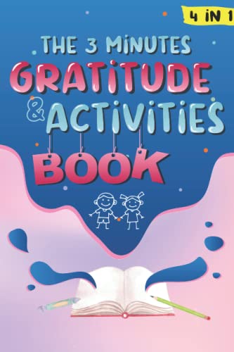 『The 3 Minute Gratitude Journal for Kids - Daily Gratitude Kids Journal ...