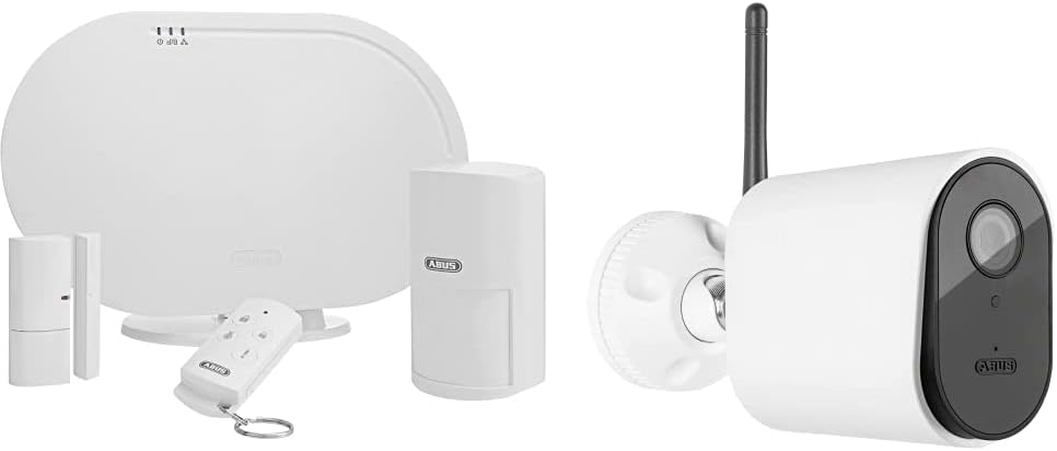 ABUS Funk-Alarmanlage Smartvest Basis-Set Einbruchmeldeanlage inkl ...