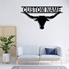 Amazon.com: ElevateIQ Custom Longhorn Metal Wall Art | Personalized ...