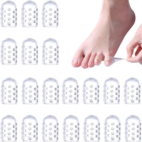 Amazon.com: Qiertocthr Silicone Pinky Toe Protectors for Women and Men ...