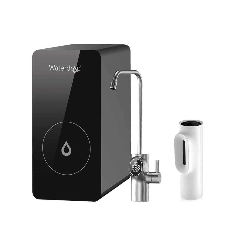 Waterdrop D6 Reverse Osmosis Water Filter and Waterdrop Odor Eliminator ...