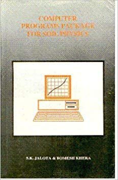 Computer Programmes Package for Soil Physics : JALOTA S K: Amazon.in: Books