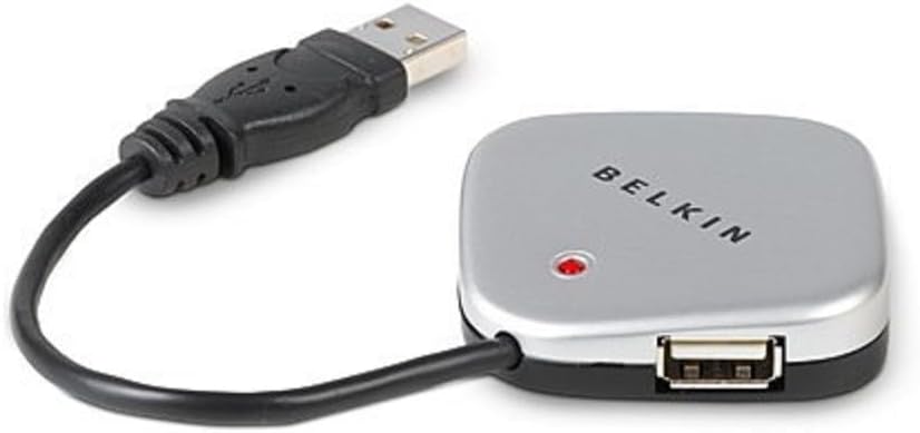 Amazon.com: Belkin USB 2.0 4-Port Ultra-Mini Hub : Electronics