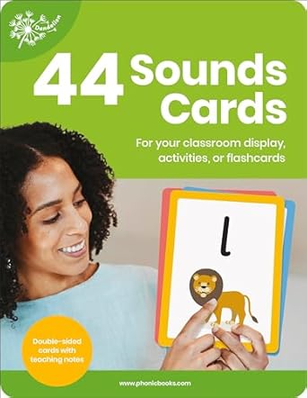 Phonic Books Dandelion 44 Sounds Cards (Phonic Books Catch-Up Decodable ...
