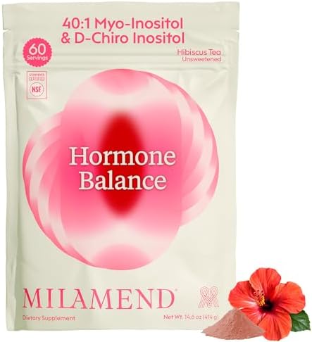 Amazon.com: milamend Hormone Balance for Women 40:1 Myo-Inositol D ...