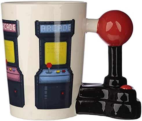 ootb Game Over Mug with Controller Handle, Ceramic, White, 9 Count ...