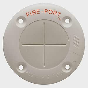 Amazon.com : Marine East Boat Fire Port 165016 | 3 x 3/4 in White ...