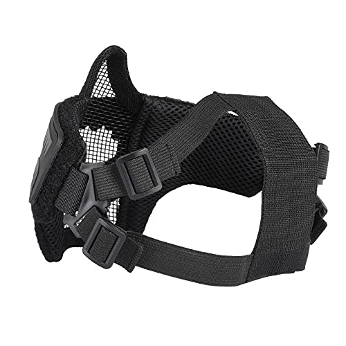 OneTigris X Storm Airsoft Mask Foldable Mesh Mask with Removable Shark ...