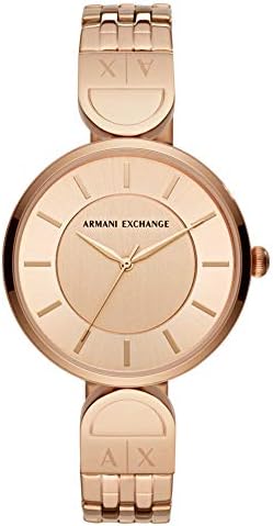 Emporio Armani Watch for Women, Two Hand Movement, 32 mm Gold Stainless ...