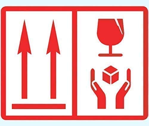 Amazon.com: 103 x 80mm Packing Stickers - This Way Up / Fragile or This ...