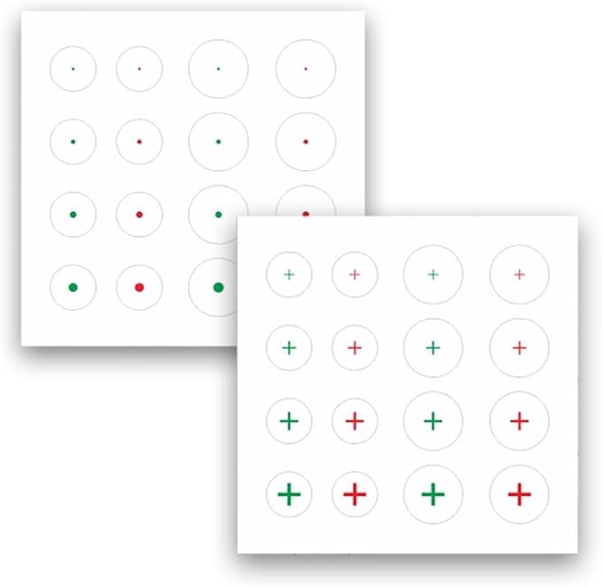 Amazon.com: Transparent Clear FPS Aim Sight Assist Sticker - 2 Pack ...