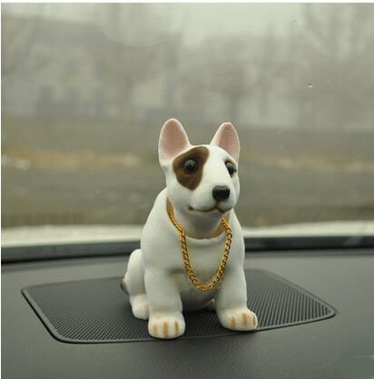 Bobbing Head Dog - Bobble Head Auto Car Dashboard Decors Toy Bull ...