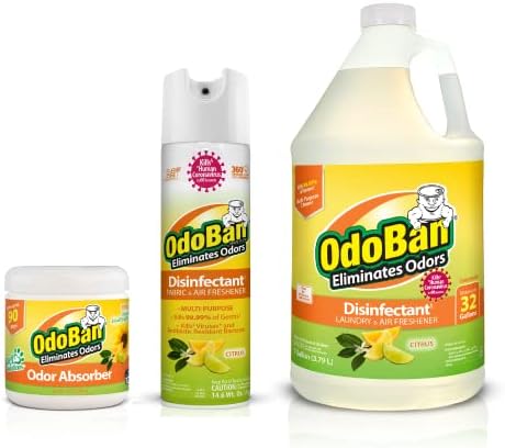 Amazon.com: OdoBan Disinfectant Concentrate and Odor Eliminator, 2 ...