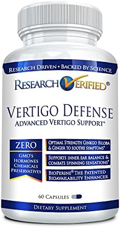 Amazon.com: Research Verified Vertigo Defense - Soothe Symptoms and ...