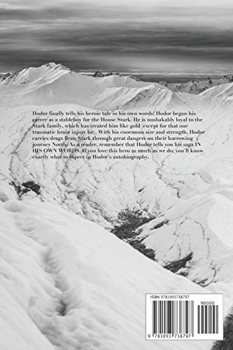 Snapklik.com : Hodor Autobiography: My Journey North: - Gag Book