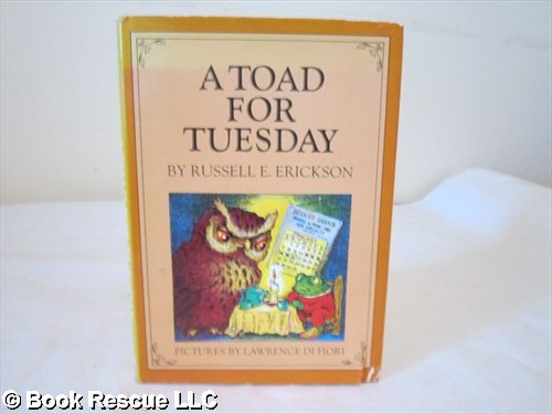 Toad for Tuesday Erikson: Russell E. Erickson: 9780340237168: Amazon ...