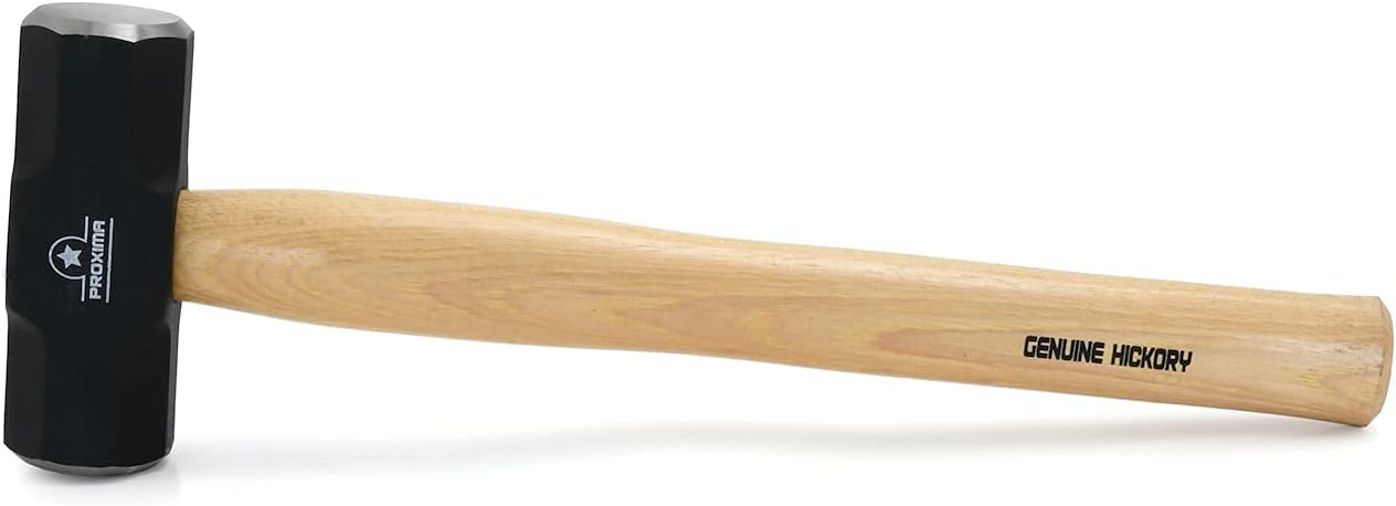 LOVELY Sudhir 2 Kg Iron Sledge Mallet Sledge Hammer with Wooden Handle ...