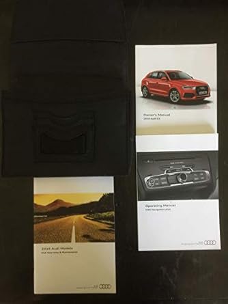 Amazon.com: 2016 Audi Q3 with MMI navigation booklet Owners Manual ...
