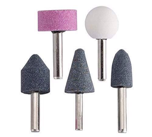 Buy ZUA Ceramic Stone Conical Shank Abrasive Mounted Stone Rotary ...