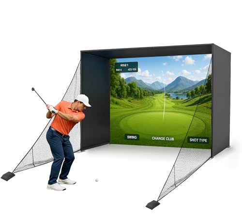 10 Best Golf Simulator Enclosures [2025]