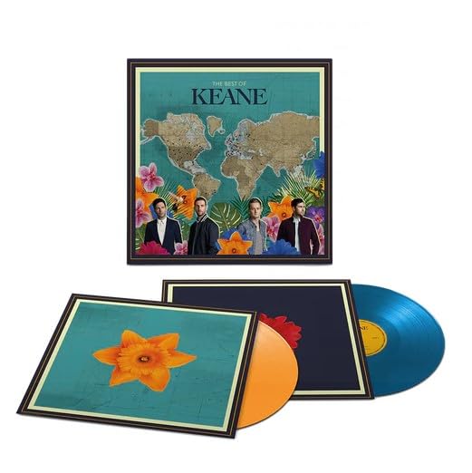 Amazon.com: Best of Keane - Orange & Blue 2 LP Vinyl - Keane: CDs & Vinyl