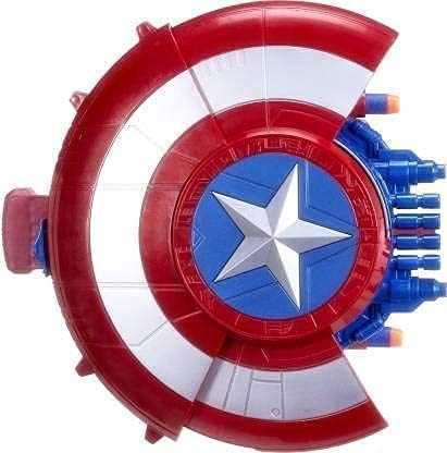 FROWWY Dart Shooting Shield with Double Shoot Blaster and 20 Darts for ...