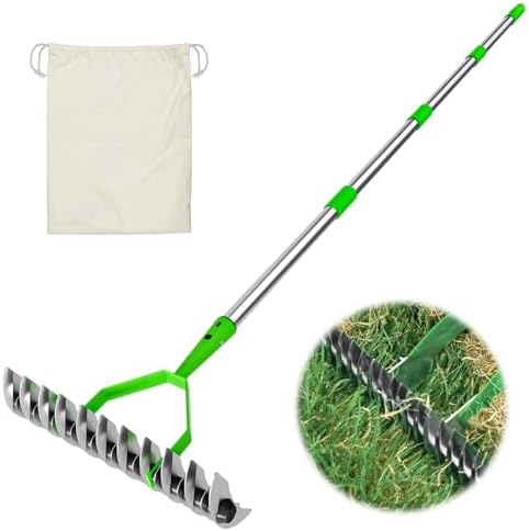 Amazon.com : WOLF-Garten Interlocken Dethatching Rake 12" UGM3 - Head ...