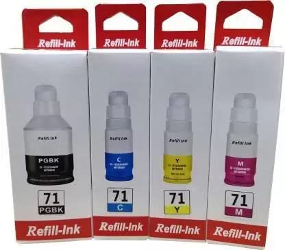 Kavyatech GI-71 Refill Ink for Canon G1020,G2020,G2021,G2060,G3020 ...