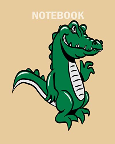 Amazon.co.jp: Notebook: crocodile frame text - 50 sheets, 100 pages - 8 ...