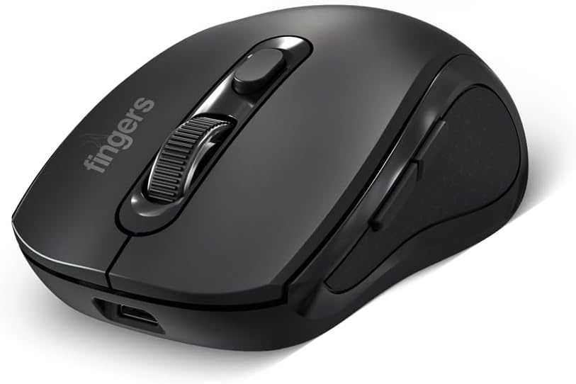 Amazon.in: Buy FINGERS SwiftCharge Wireless Rechargeable PC Mouse (2.4 ...