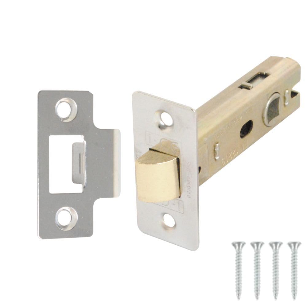 Chrome Door Tubular Latch 75mm Mortice Latch Lubricant Rebate Latch ...