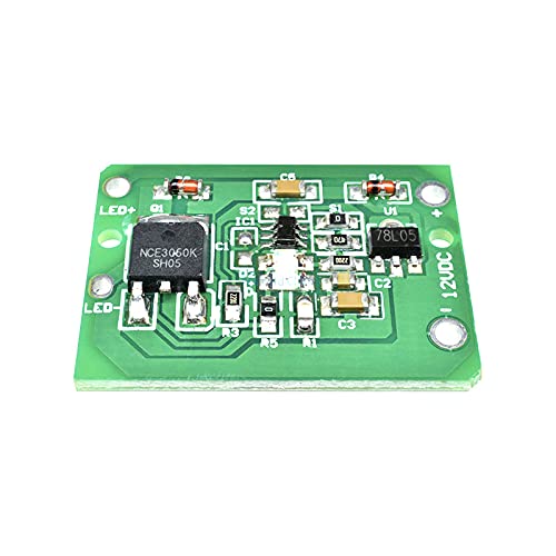 12V Capacitive Touch Switch Sensor Module Push Button Touching Key ...