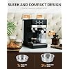 Amazon.com: Amaste Espresso Machine, 20 Bar Cappuccino Machine With ...