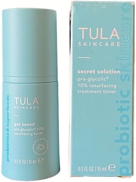 Amazon.com: TULA Skincare Mini Secret Solutions Pro-Glycolic® 10% ...