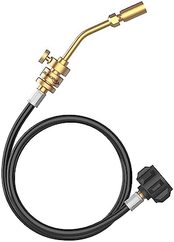 Amazon.com: Propane Torch Head, Mapp Map Gas Torch Kit, Solid Brass ...