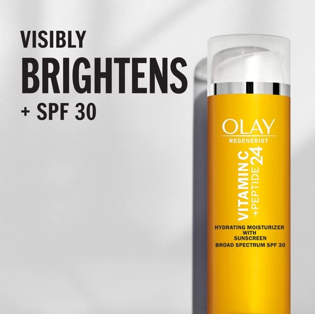 Olay Regenerist Vitamina C + Peptide 24 Hidratante con protector solar ...