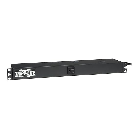 Tripp Lite Basic PDU, 15A, 13 Outlets (5-15R), 120V, 5-15P Input, 15 ft ...
