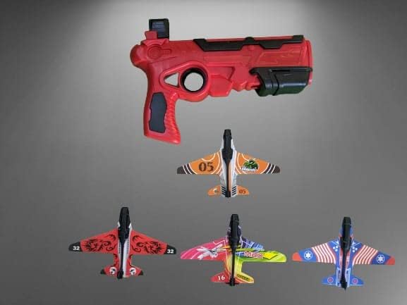 Air Battle Catapult Plane Toy Gun Air Battle Game, One-Click Ejection ...
