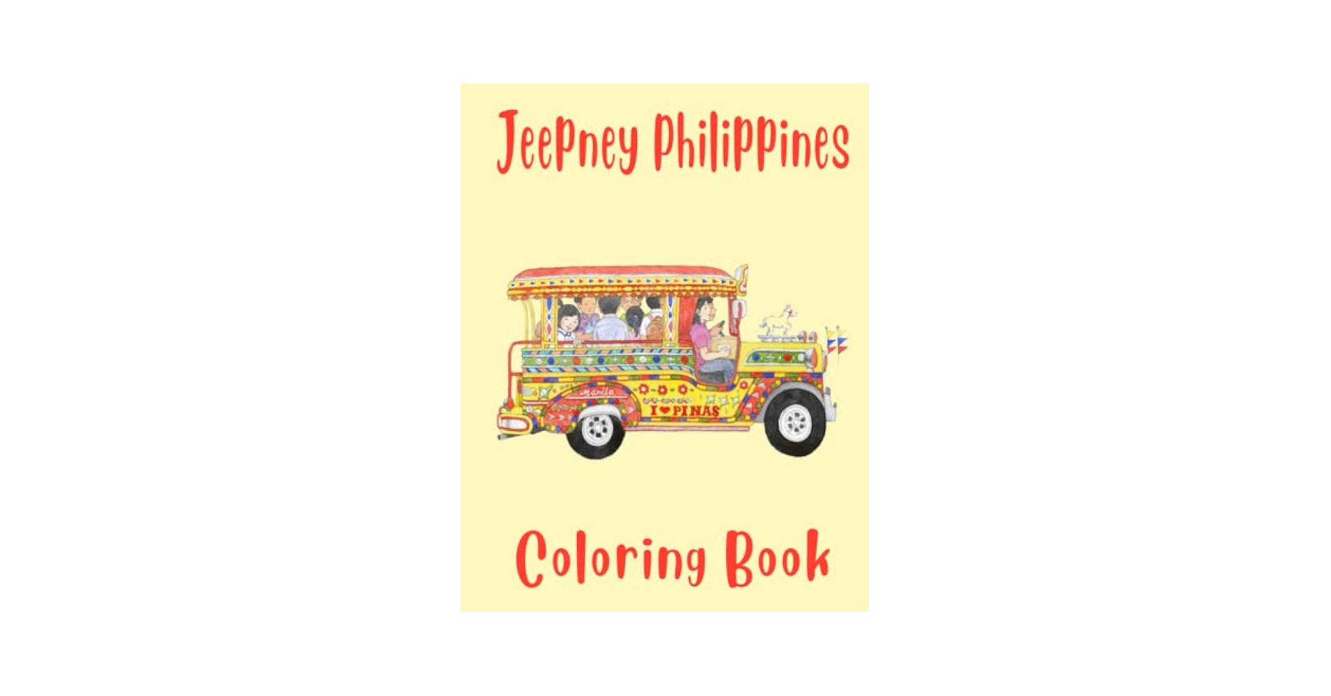 jeepney coloring pages