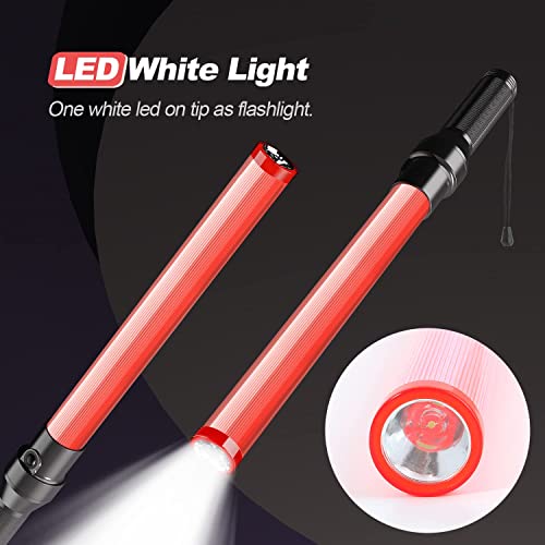 Snapklik.com : RoadHero 6 Pack Traffic Wand, 21inch Led Traffic Control ...