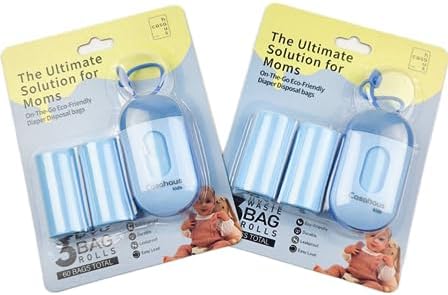 Amazon.com: Diaper Disposal Bags - Hygienic Disposable Diaper Bags for ...