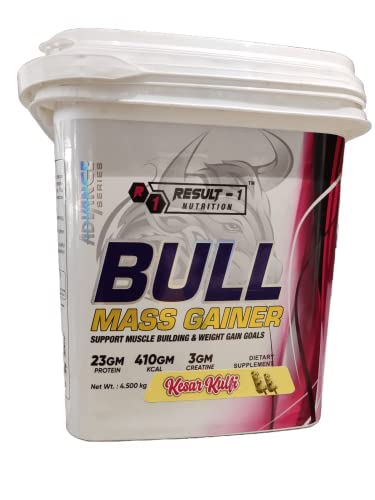 Bull Mass Gainer Support Muscle Building & Weight Gain Goals Bucket ...