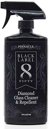 Amazon.com: Pinnacle Black Label Diamond Glass Cleaner & Repellent ...