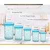 Buy MILTON Storex Set of 5 Plastic Storage Jars & Containers (500ml ...