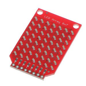 Buy LED Array PCB, DIY 3mm 8x7 LED Module for Arduino Online at Low ...