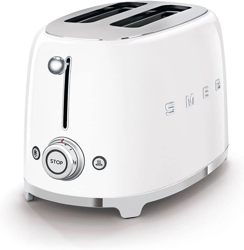 Amazon.com: SMEG 2 Slice Retro Toaster TSF01GRUS Grey: Home & Kitchen