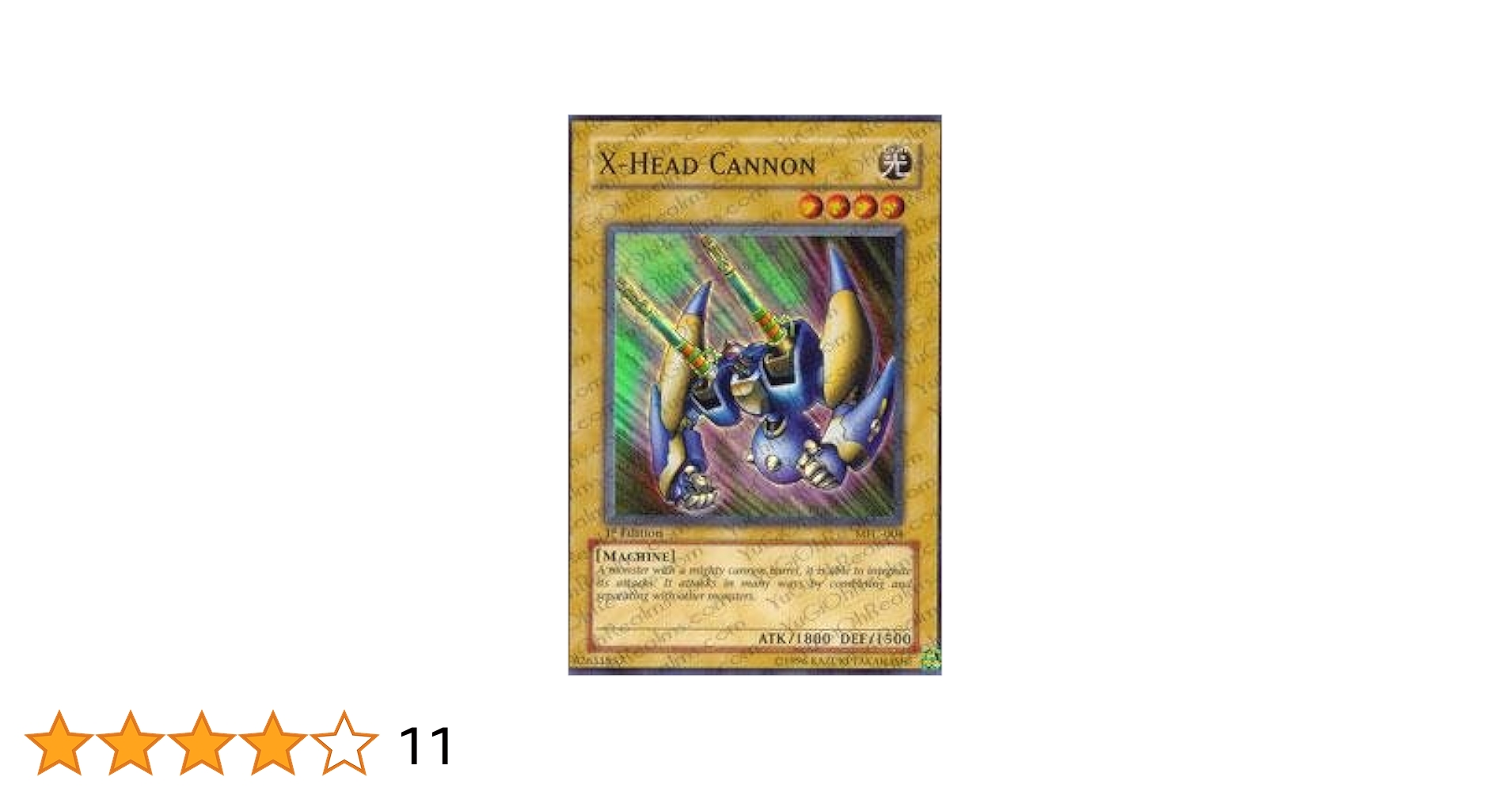 X Head Cannon Buy Yu Gi Oh! XYZ Dragon Cannon MIL1 EN040 Rare Online