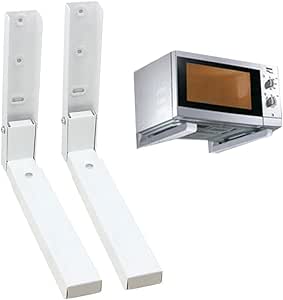 Amazon.com: Microwave Wall Mount Brackets, glrovazas Foldable Arm ...