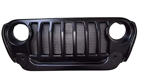 AUTO MT Mahindra Thar 2020 Grill Wrangler Rubicon Styled 7 Slots ABS ...