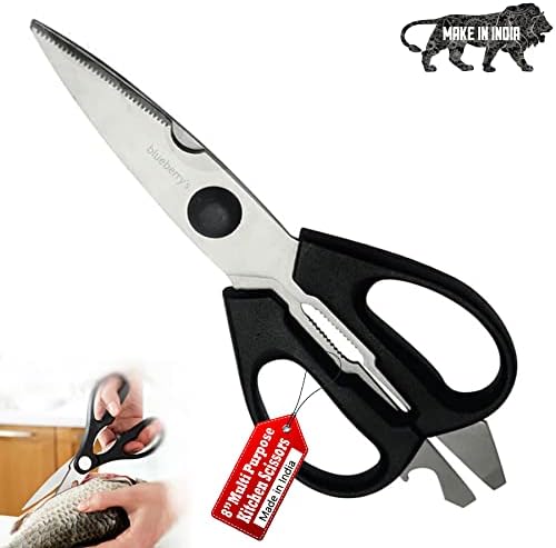 AmazonBasics Multifunction Detachable Kitchen Shears/Scissors : Amazon ...